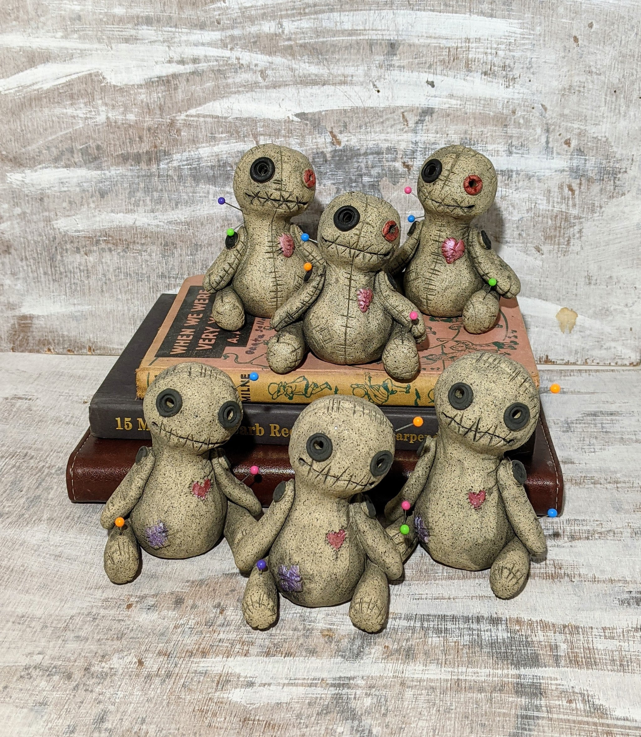 Original Voodoo Doll, OOAK, Voodoo Doll Cone Burner, Incense Burner ...